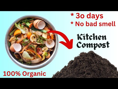 kitchen Waste Compost Fertilizer (Simple, Organic & Bad smell free) 💯 ...