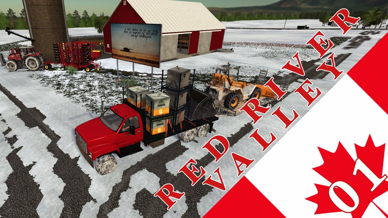 Red River Valley 01 - Just playing - Zapblam Farms - Farming Simulator ...