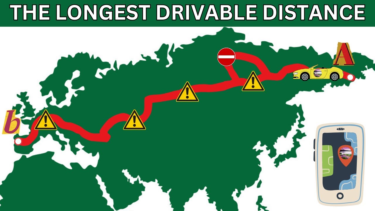 What's the Longest Drivable Distance in the World? - YouTube