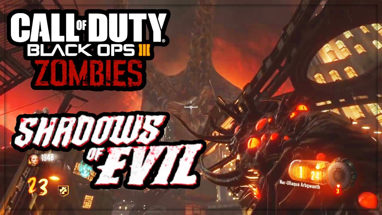 Black Ops 3 Zombies Gameplay "Shadows of Evil" (Call of Duty COD Black ...