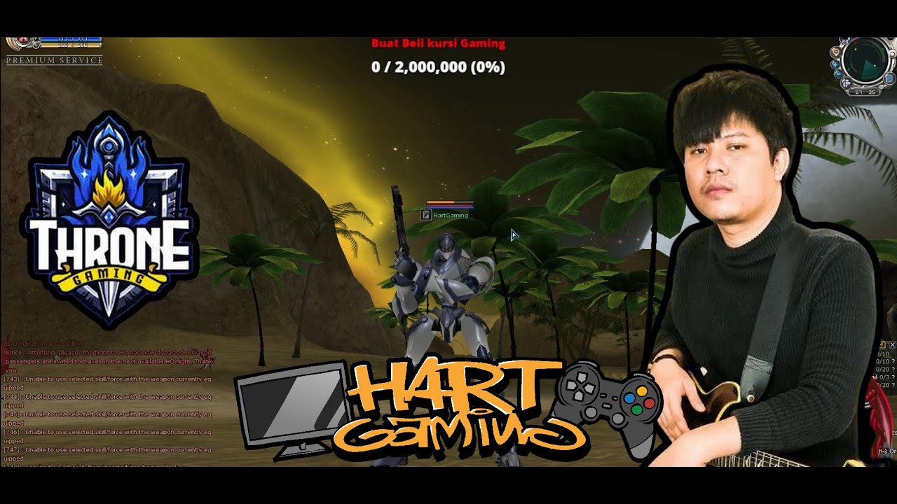 RF THRONE!! OBT DAY 1 !! LEVELING GB PT BROW - YouTube