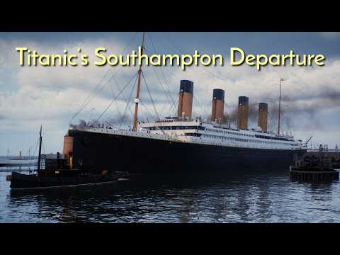 Titanic's Southampton Departure - April 10th, 1912 - A Month to Remember