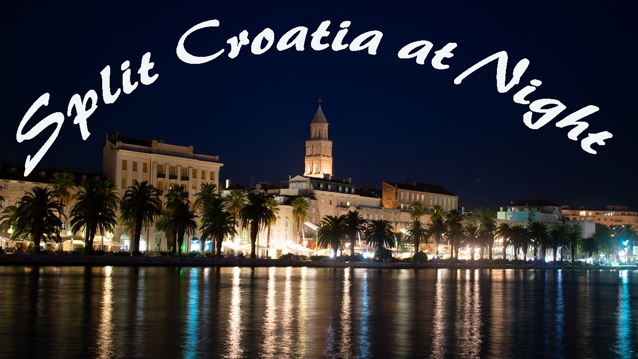 What is Split Croatia Like at Night? - YouTube