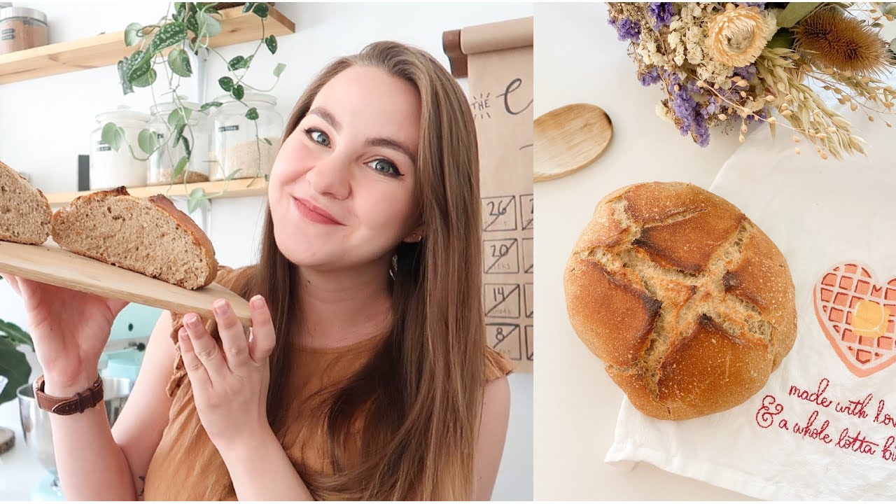 My Sourdough Bread Routine | bake with me! - YouTube
