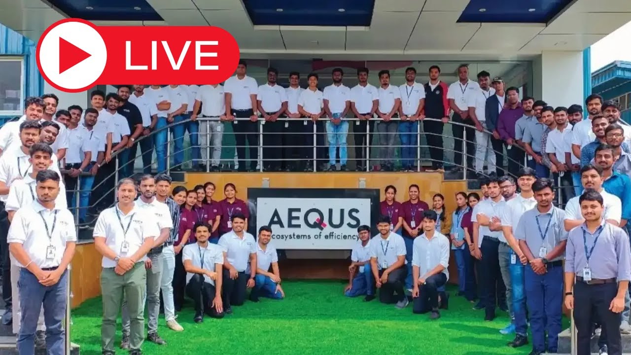 LIVE: Aequs Listing | Aequs Listing Ceremony at NSE | Aequs Goes Public ...