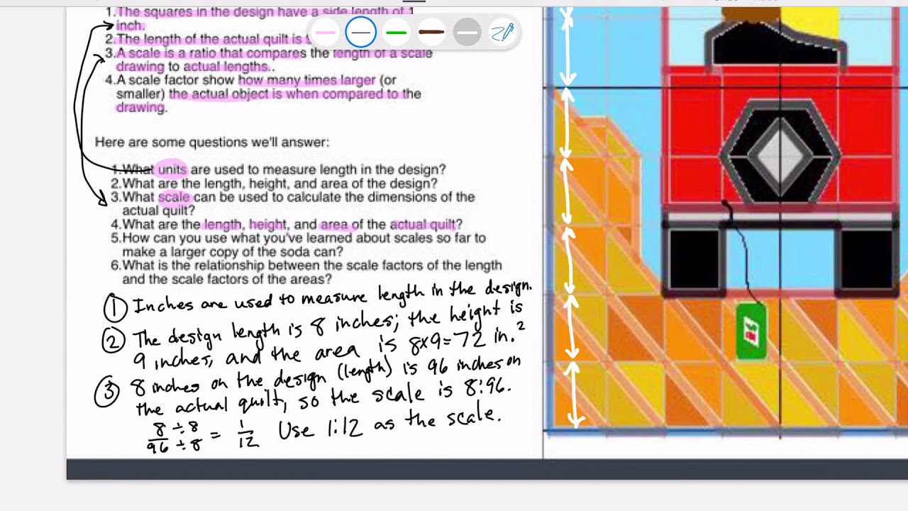 7.G.1 Lesson: Scale Drawings - YouTube