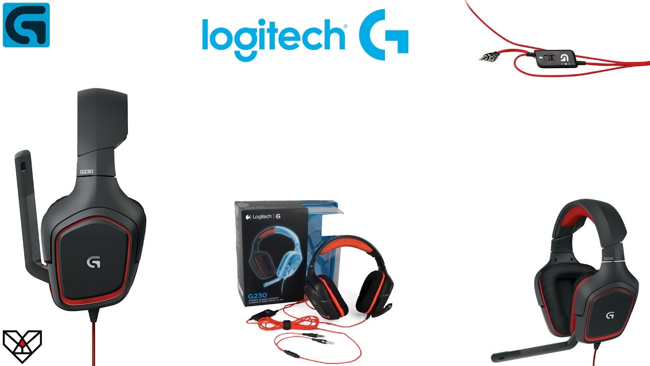 Unboxing & Overview - Logitech G230 Stereo Gaming Headset (INDIA) - YouTube