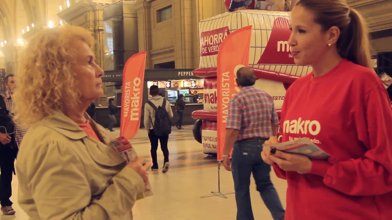 Supermercado Makro - Acción promocional - YouTube