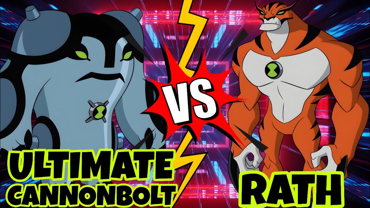Ultimate Cannonbolt vs Rath (Ben 10 xenodrome) Ben 10 Classic Ultimate ...