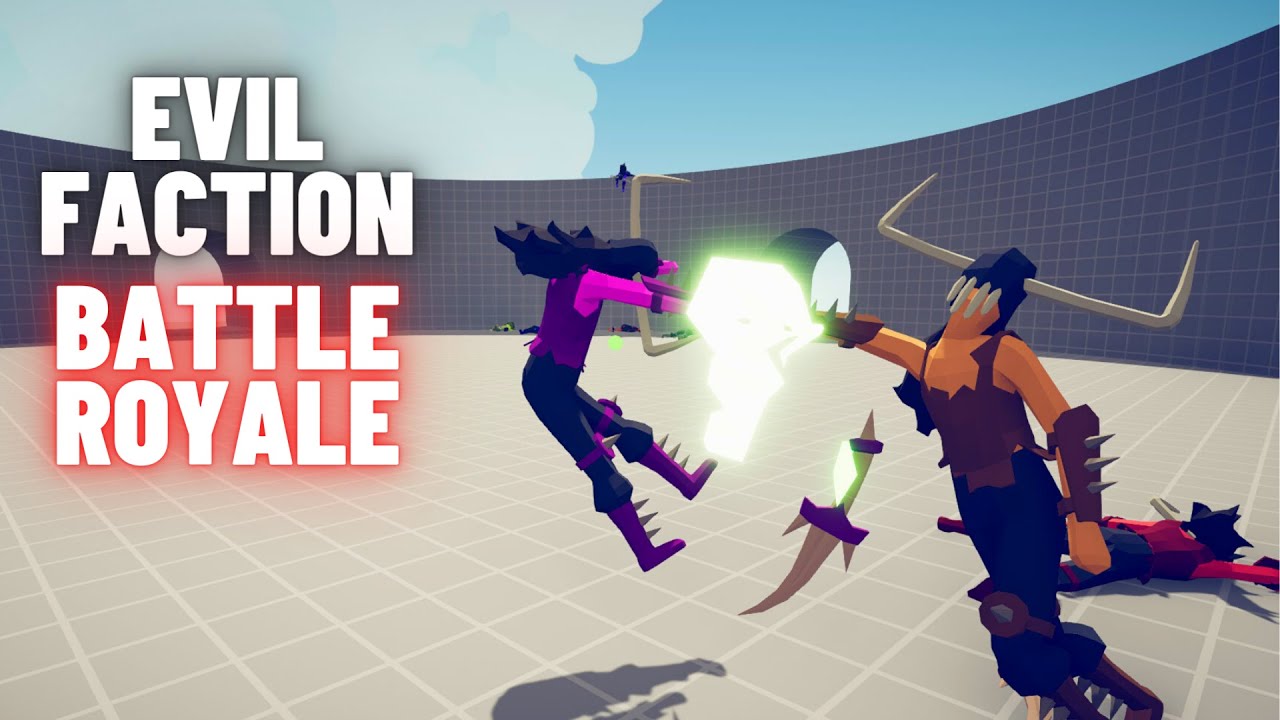 EVIL FACTION BATTLE ROYALE - FREE FOR ALL MOD - Totally Accurate Battle ...