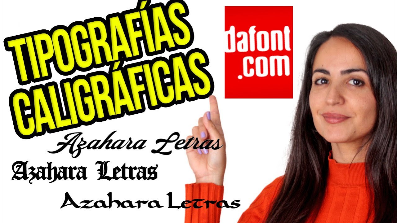 🤩 TIPOGRAFÍAS CALIGRÁFICAS en DAFONT.COM: DA NUEVA VIDA a tus PROYECTOS ...