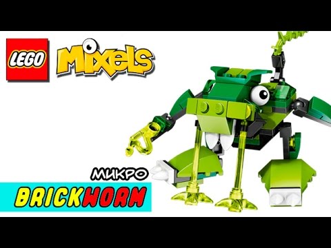 Glorp Corp - LEGO Миксели (3 серия) - Микро Brickworm - YouTube