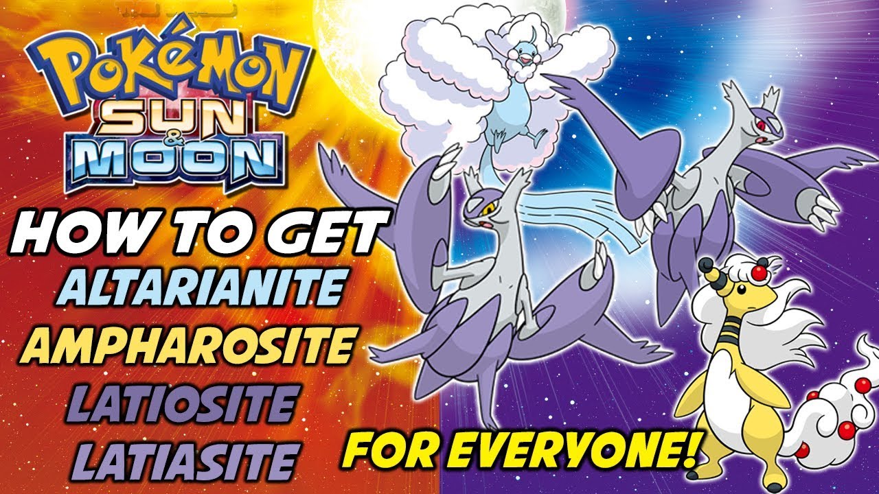 Latiosite, Latiasite, Altarianite, and Ampharosite Released FOR ...