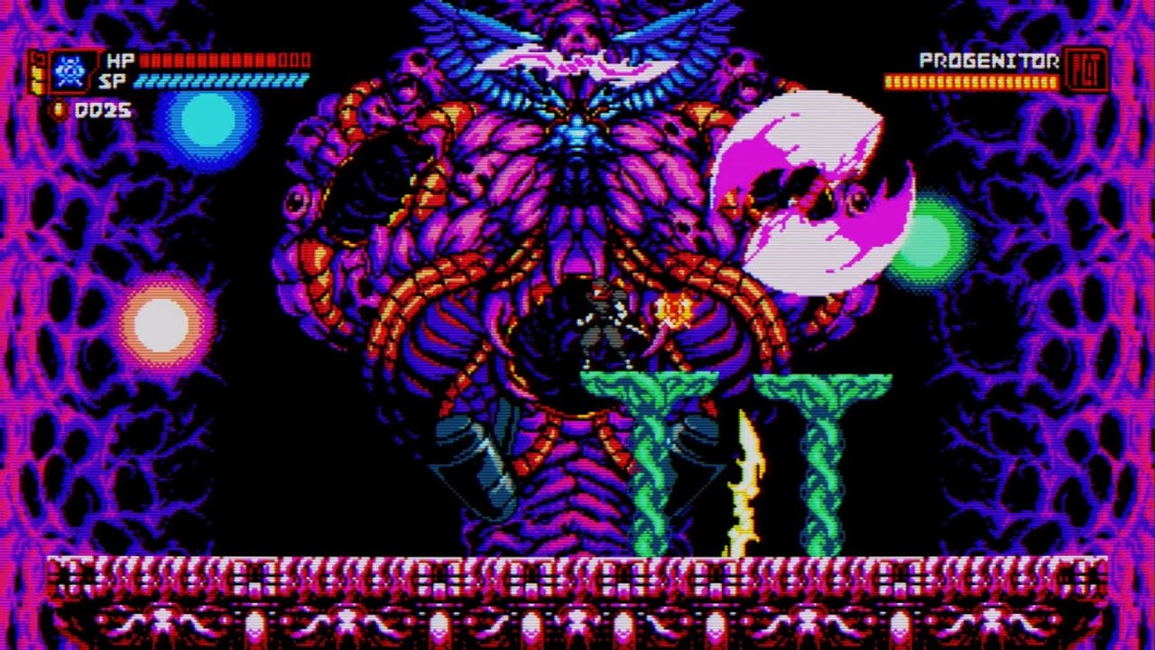 Cyber Shadow - defeating the final boss - YouTube
