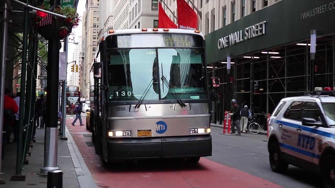 MTA New York City Bus 2002 Motor Coach Industries D4500 2885 On The mta-new-york-city-bus-2002-motor-coach-industries-d4500-2885-on-the