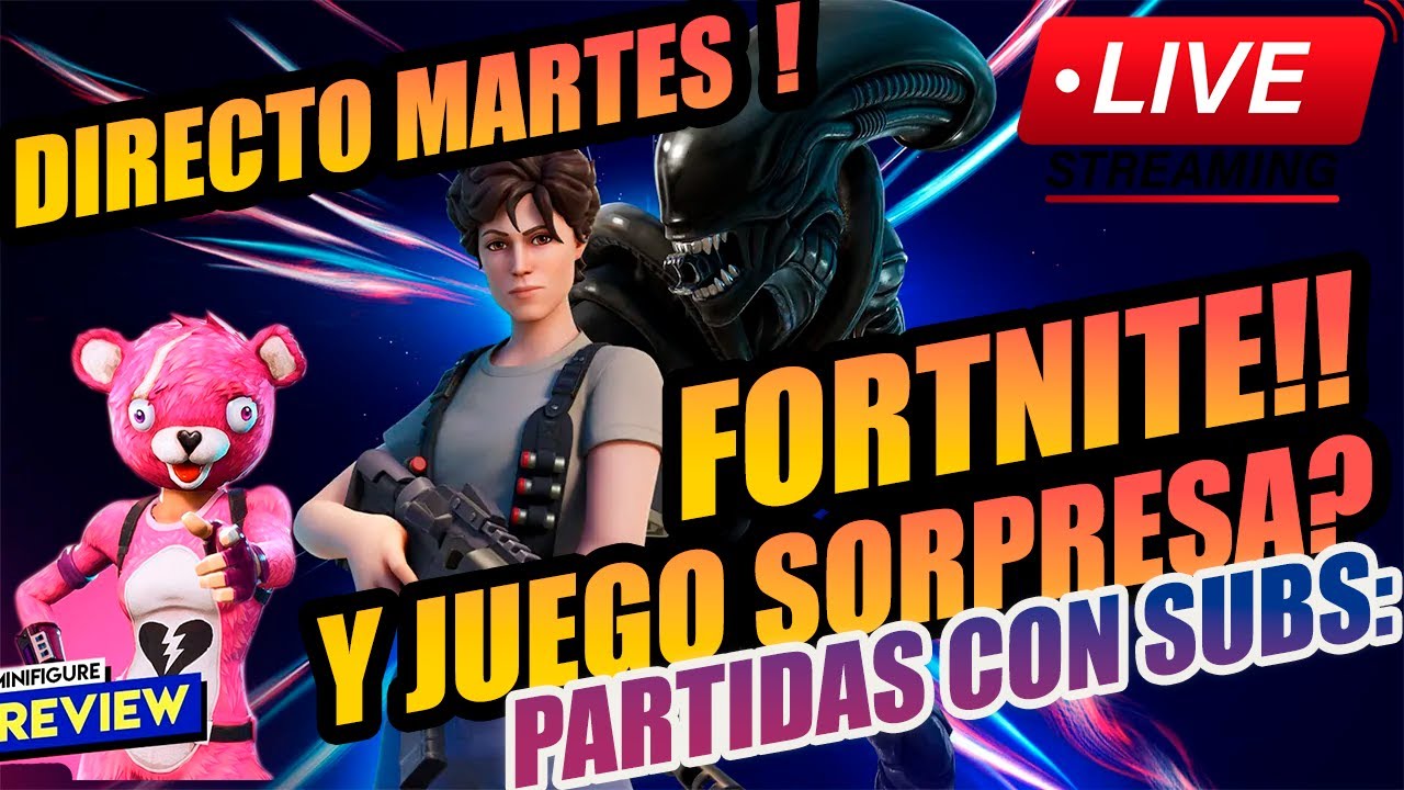 🔴LIVE: DE FORTNITE!! 😎 SI QUIERES UNIRTE DEJA TU ID EN LOS COMENTARIOS ...