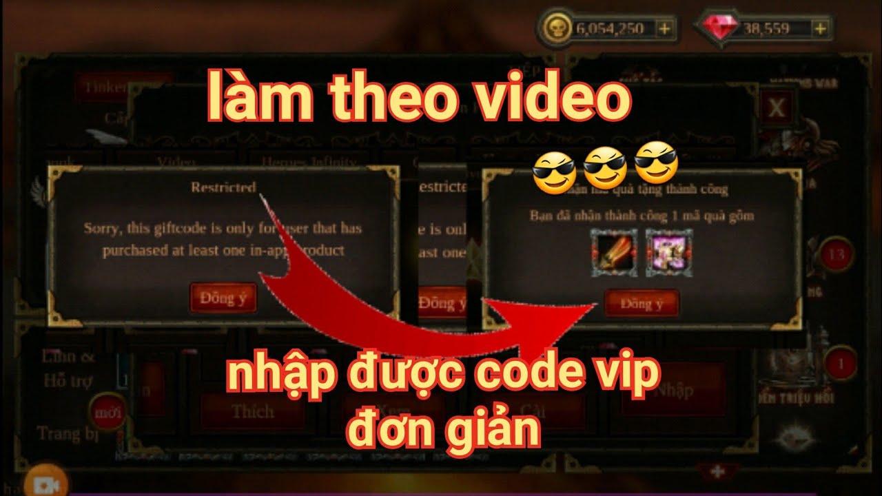 Cách Nhập Code Vip Đơn Giản: Epic Heroes War - YouTube