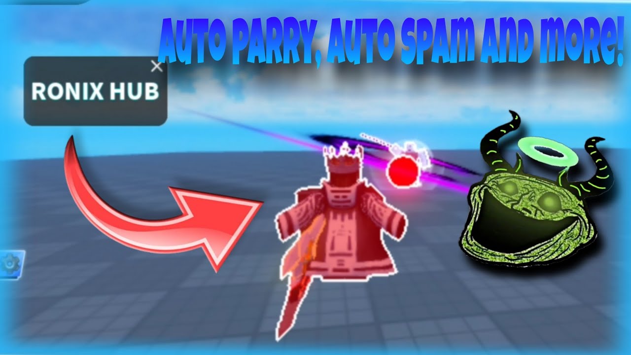 Roblox Blade Ball Script | Auto Parry Auto Spam and More! [RONIX HUB ...