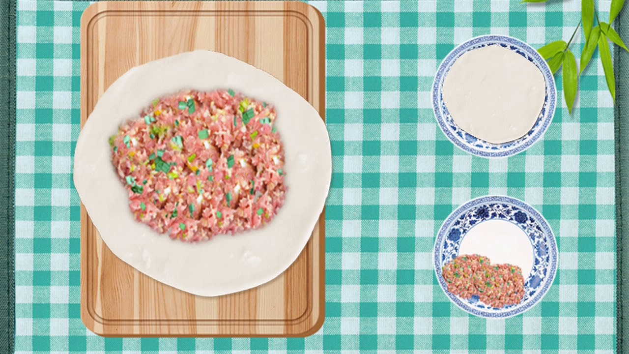 Dumplings -- Chinese Food Maker Game for Children - YouTube