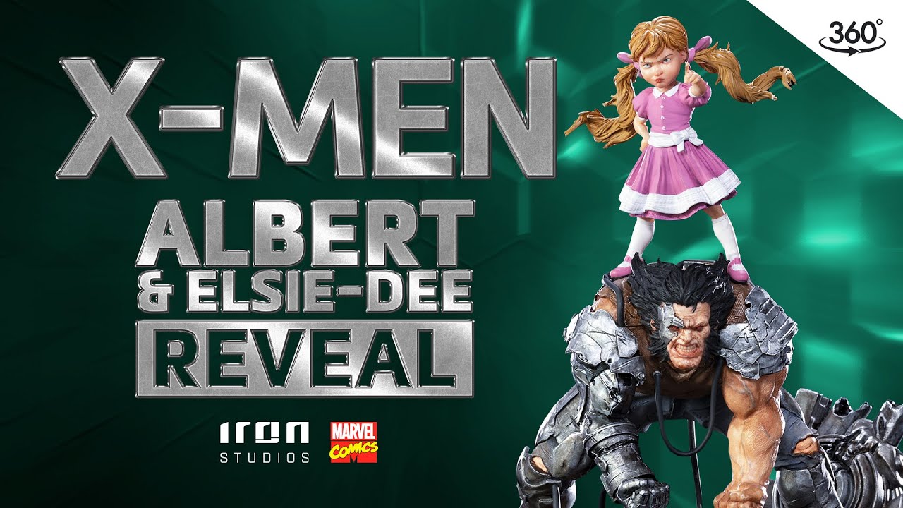 Albert and Elsie-Dee 1/10 - X-Men | Statue Reveal - Iron Studios - YouTube