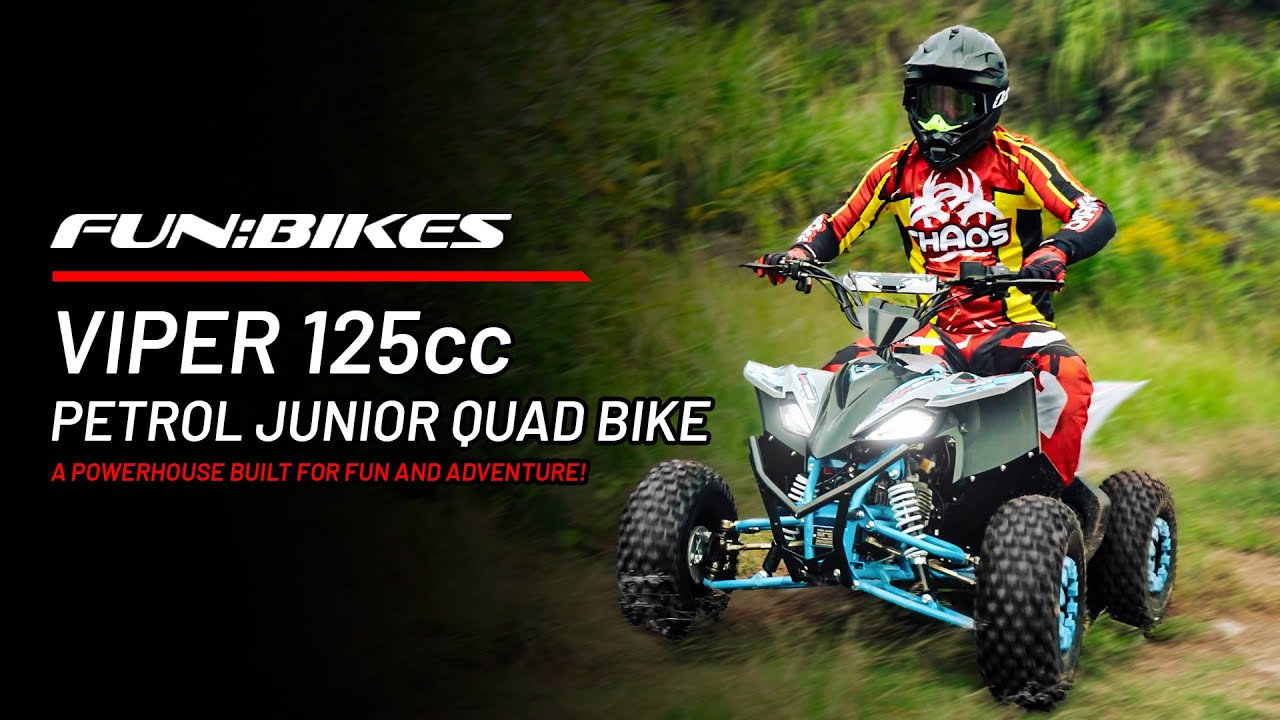 Viper 125cc | Junior Quad Bike - All (big) kids should have one! - YouTube
