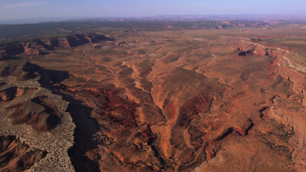 Aerial view of Moab from a hot air balloon 8 - YouTube