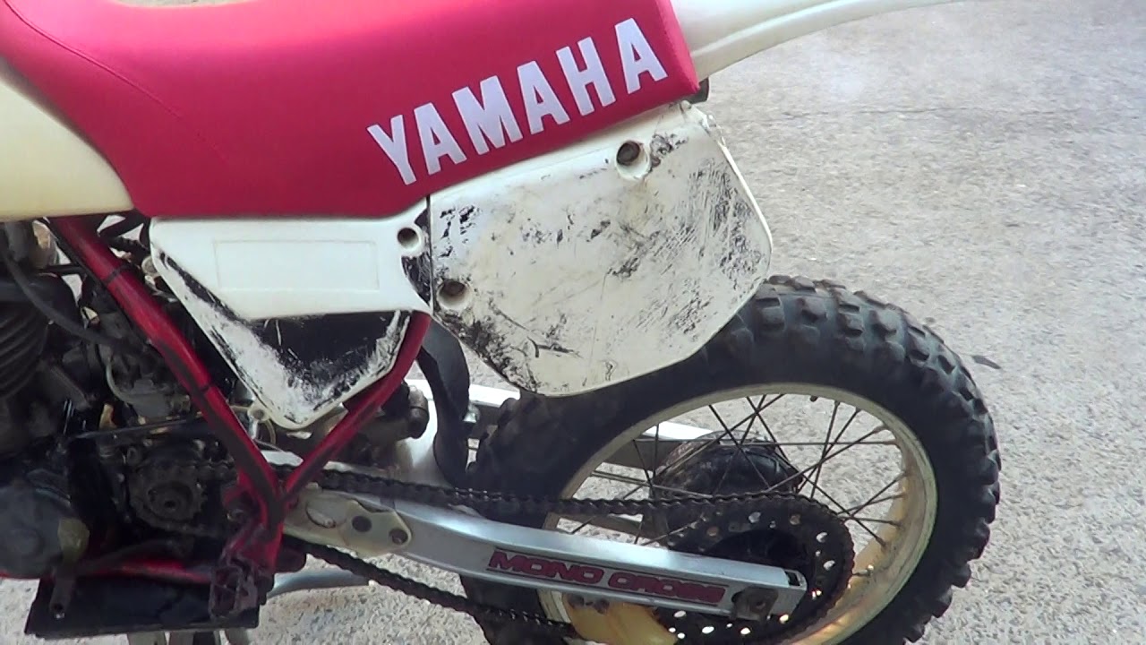 YAMAHA YZ490 1984 - YouTube