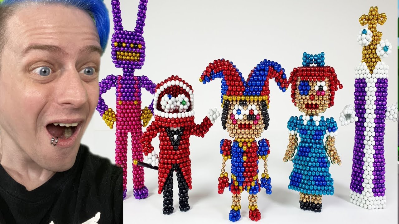 The Most SATIFYING Amazing Digital Circus Magnet Builds - YouTube