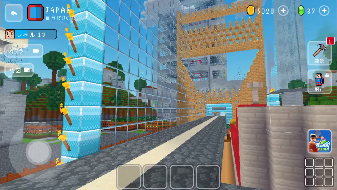 block craft 【My village to introduce】 - YouTube