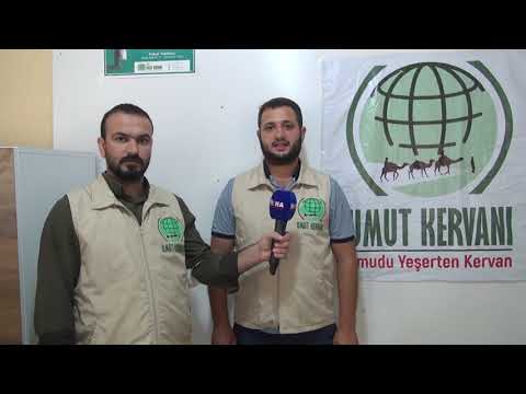 Tarsus Umut Kervanı bu ay onlarca aileye yardımda bulundu video