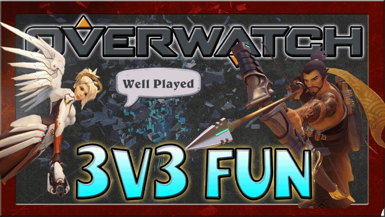 OVERWATCH | 3v3 with BEAR AND LEAH!! - YouTube