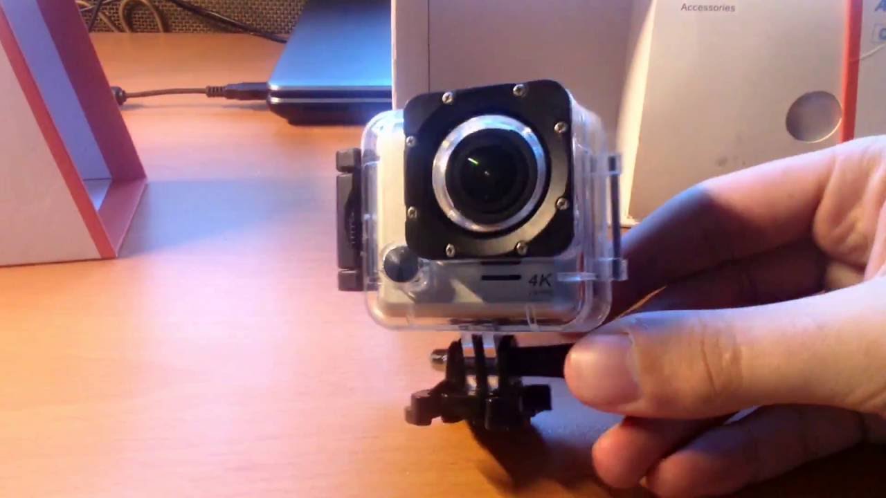 Excelvan action camera 4K unboxing e test - YouTube