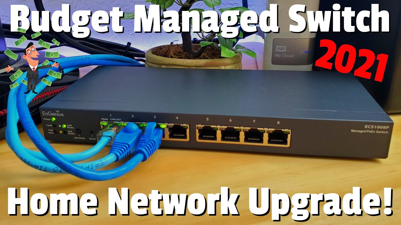 TOP MANAGED SWITCH 2021-8-Port Managed Switch -EnGenius Cloud ECS1008P ...