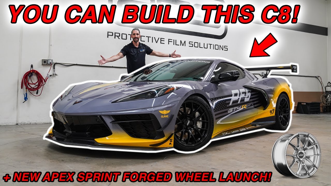 BUILD YOUR OWN C8 GT4.R + NEW APEX WHEEL LAUNCH! - YouTube