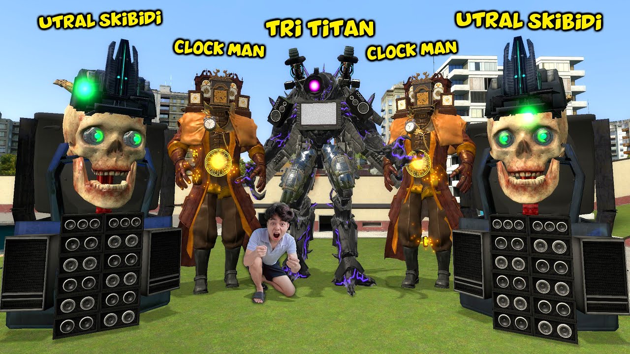 THẮNG TÊ TÊ TRIỆU HỒI QUÁI VẬT CAMERA TRI TITAN CLOCK MAN BOSS DÀNH TOP ...