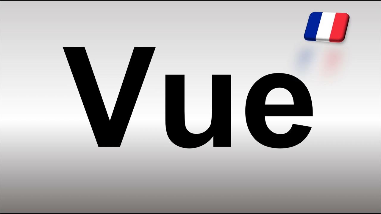 How to Pronounce Vue - YouTube