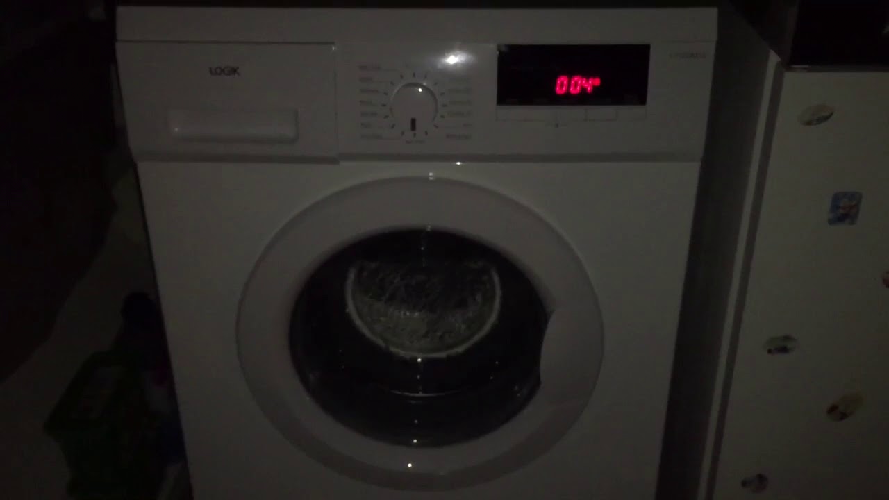 Logik L712WM13 Washing machine banging at 1200 rpm - YouTube