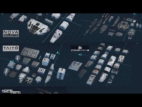 starfield all the habitats modules Interiors from all major ...
