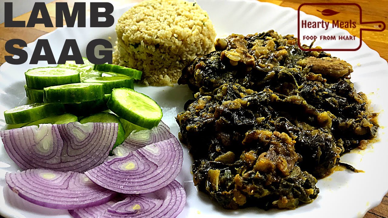Lamb saag | Low carb low calorie diet | Best for weight loss | Healthy ...