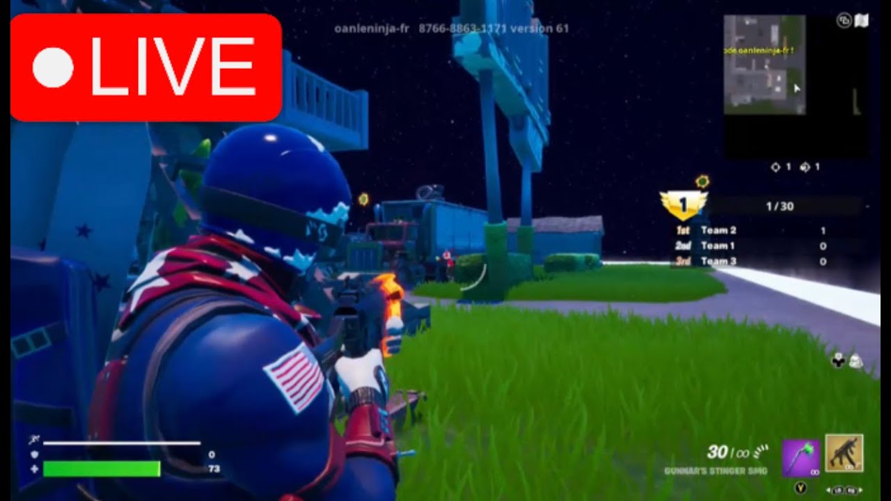 Playing Fortnite (LIVE STREAM) - YouTube