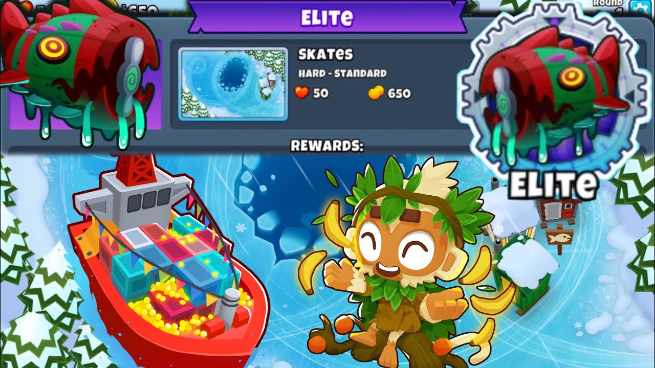 Bloonarius Elite - Boat + Druid Farms go Brrrr || Basically No Monkey ...