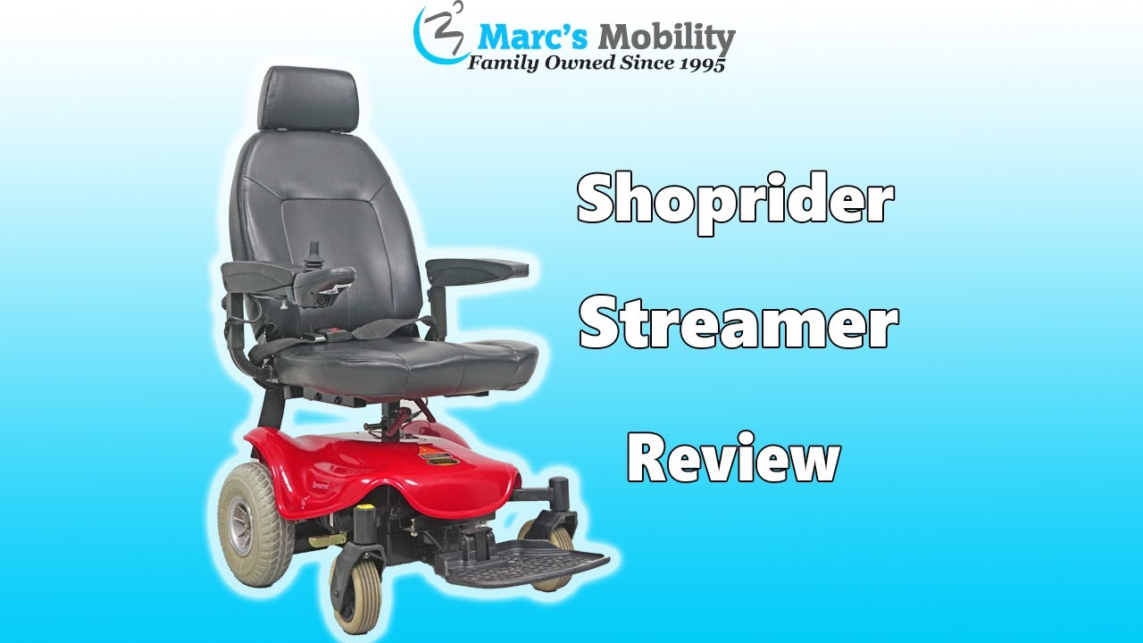 Shoprider Streamer Sport Small Powerchair- Review #7517 - YouTube