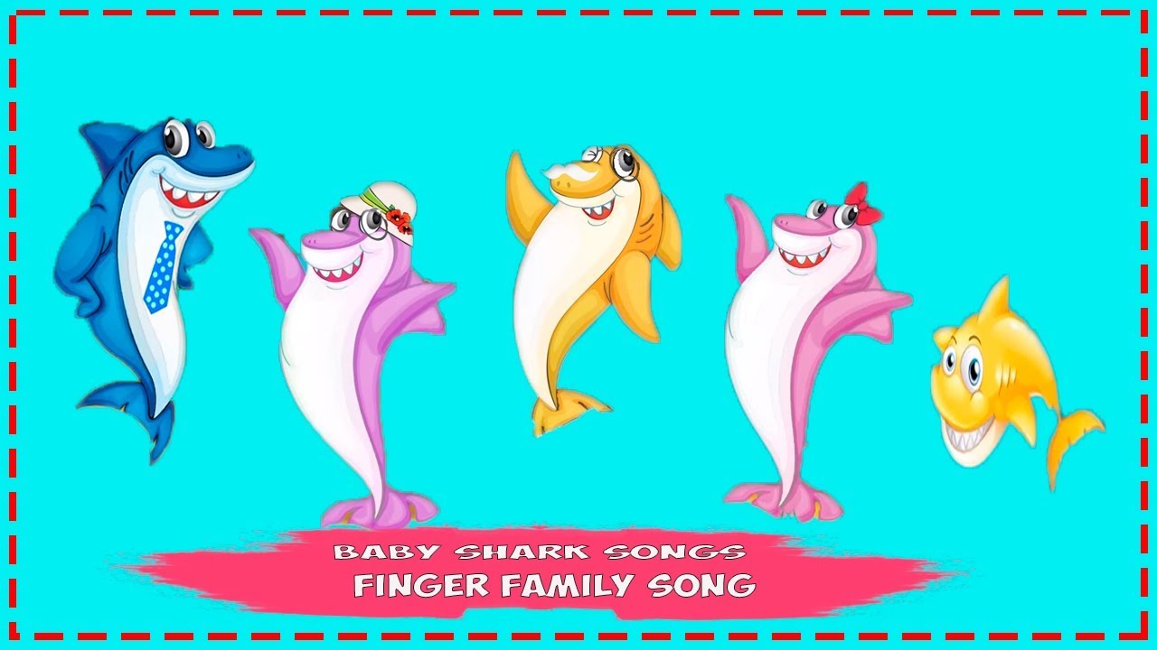 The Finger Family Song | baby shark song | daddy finger nursery rhymes ...
