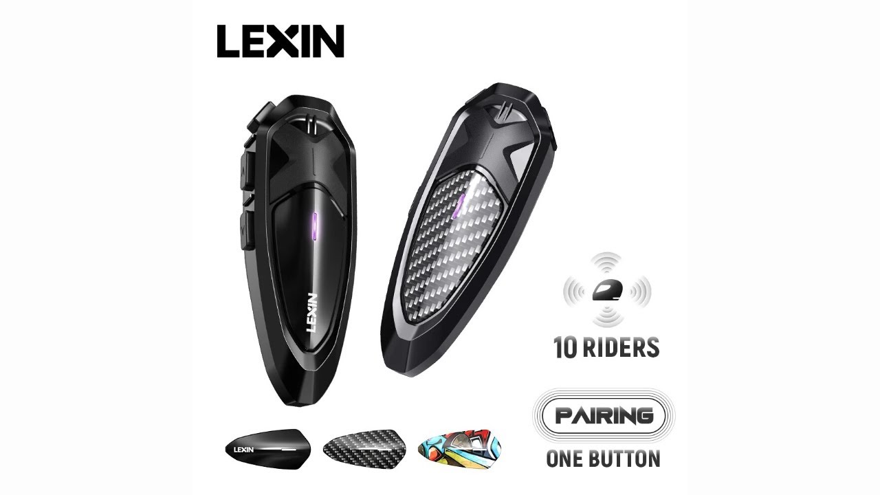 Review New LEXIN-GTX 2PC Motorcycle Intercom Bluetooth 2024 - YouTube