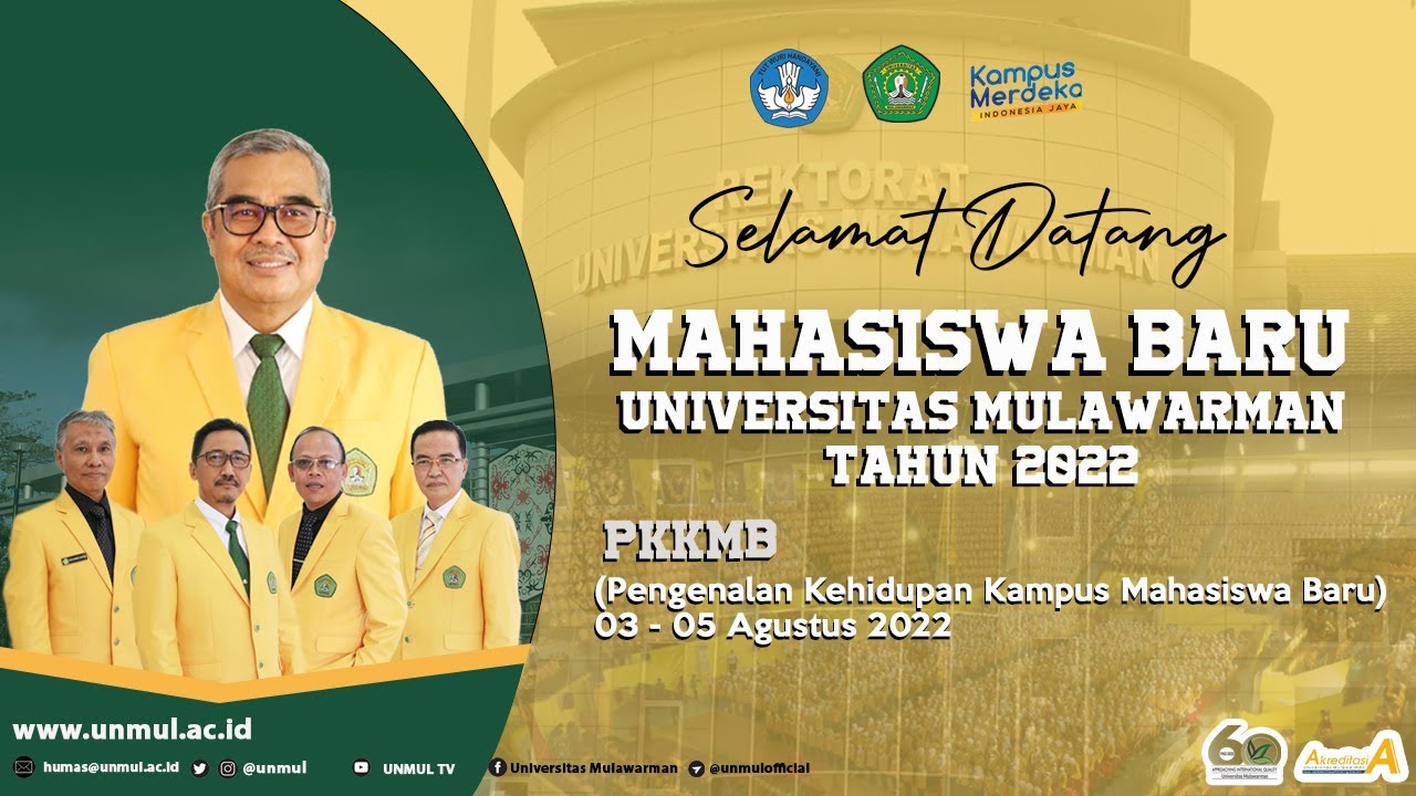 PKKMB UNMUL 2022 | #MulawarmanMuda - YouTube
