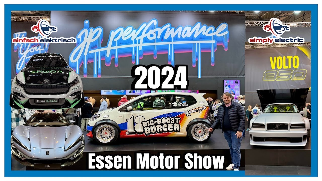 Tour of the Essen Motor Show, including the Volto 850 EV from JP ...