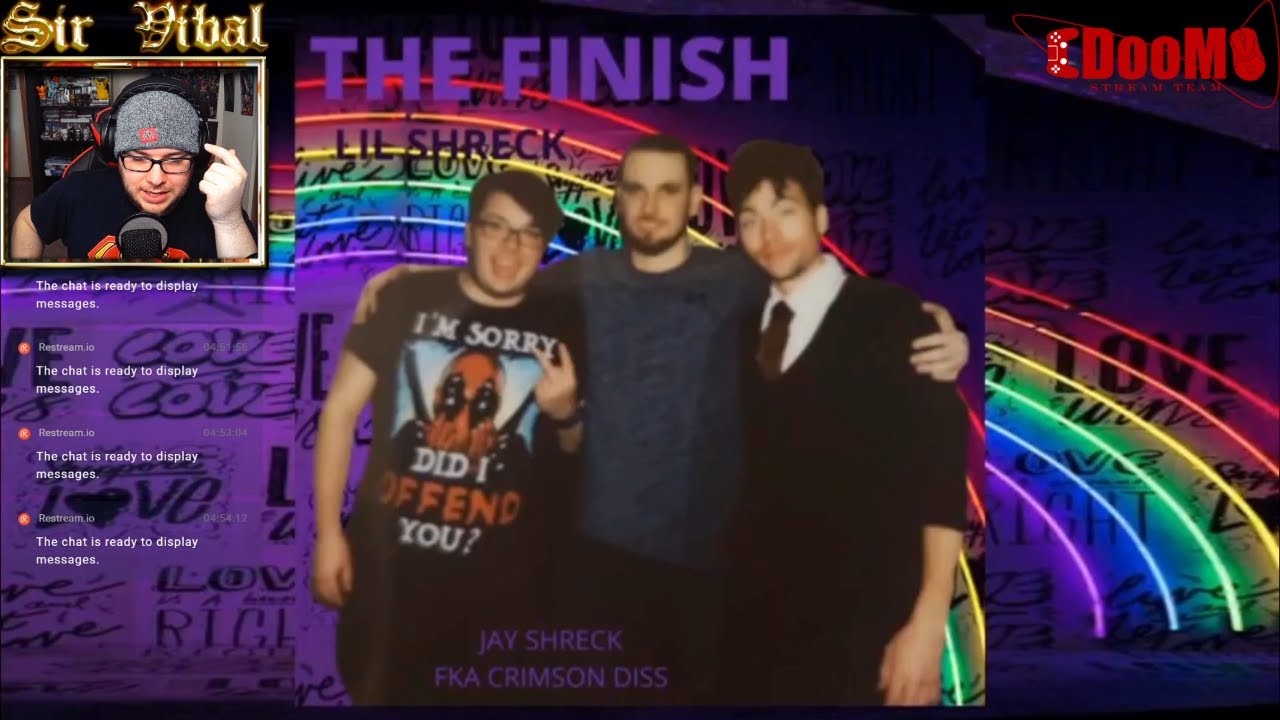 Reacting to lil_shreck The finish(Jay Shreck&Crimson Diss) - YouTube