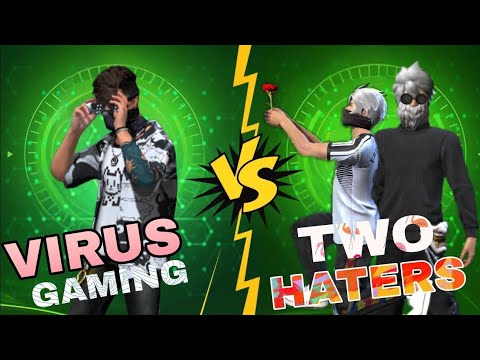 1 vs 2 Haters show me emot free fire max gameplay! Virus gaming vs 2 ...