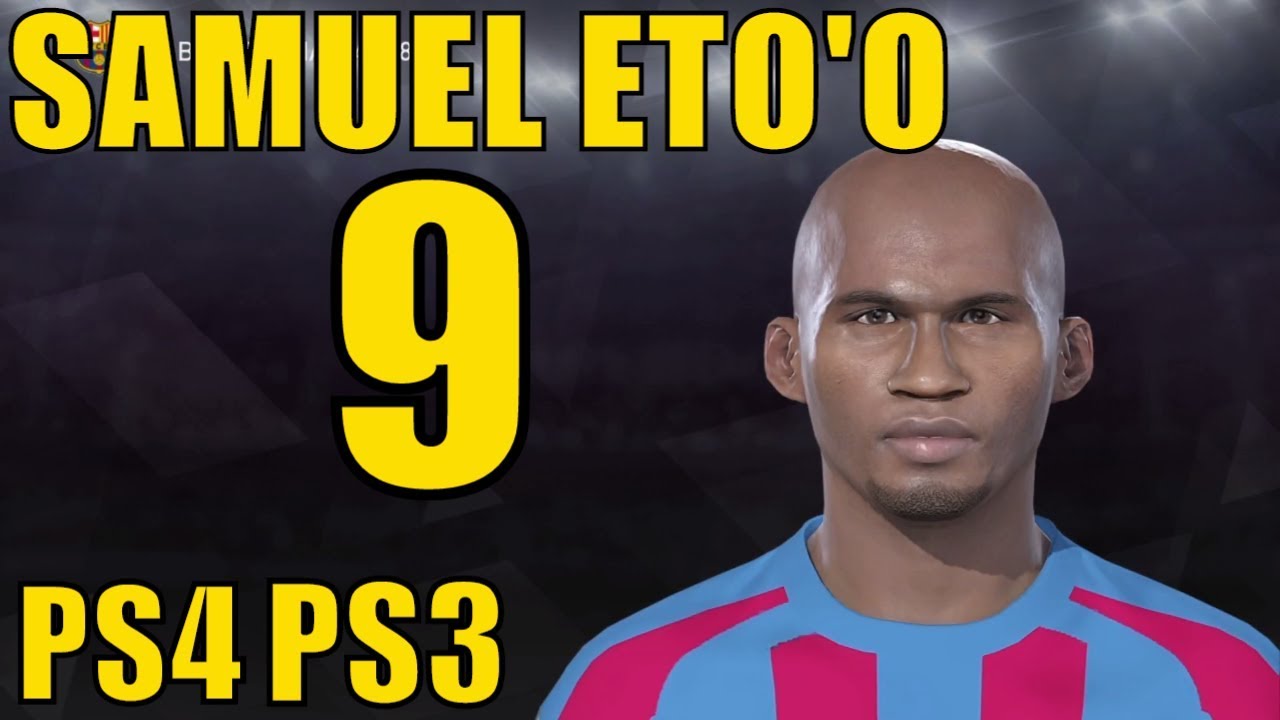 PES 2018 COMO CREAR A SAMUEL ETO O HOW TO CREATE FACE STATS TUTORIAL COMPLETO PS4 PS3 PES 2018 COMO CREAR A SAMUEL ETO O HOW TO CREATE FACE STATS TUTORIAL COMPLETO PS4 PS3