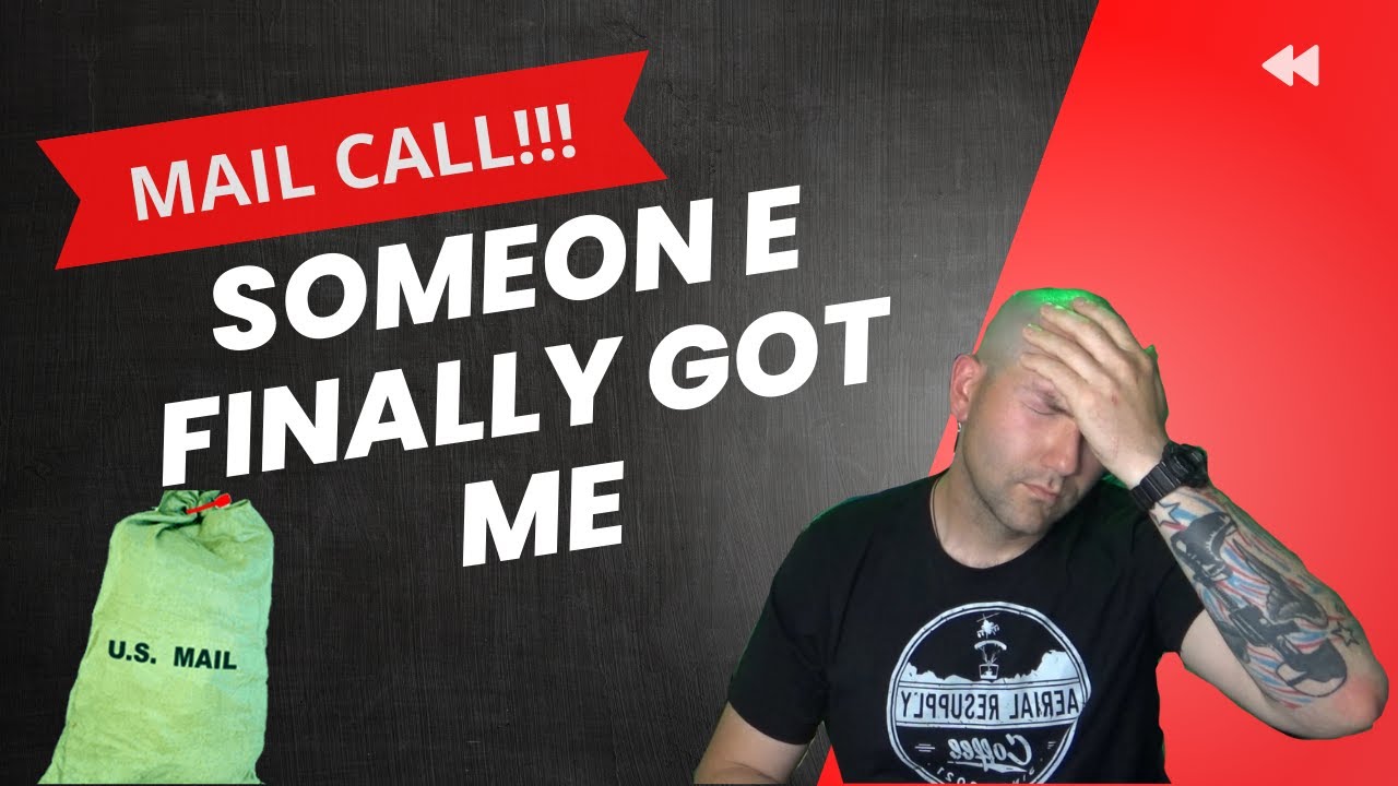 Mail Call 9 Aug 2023. One of you finally got me.... - YouTube
